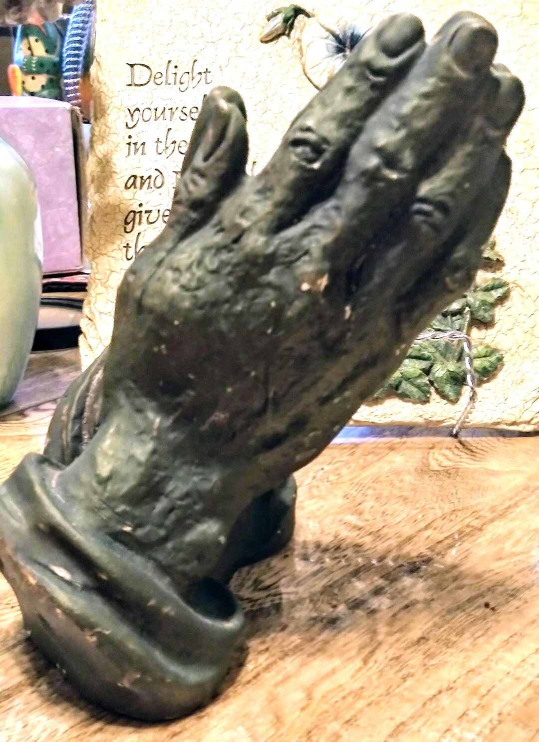 Alexander Backer Sculpture. Vintage Praying Hands Sculpture Alexander ...