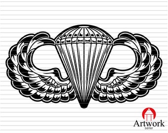 Army Airborne Logo | Etsy