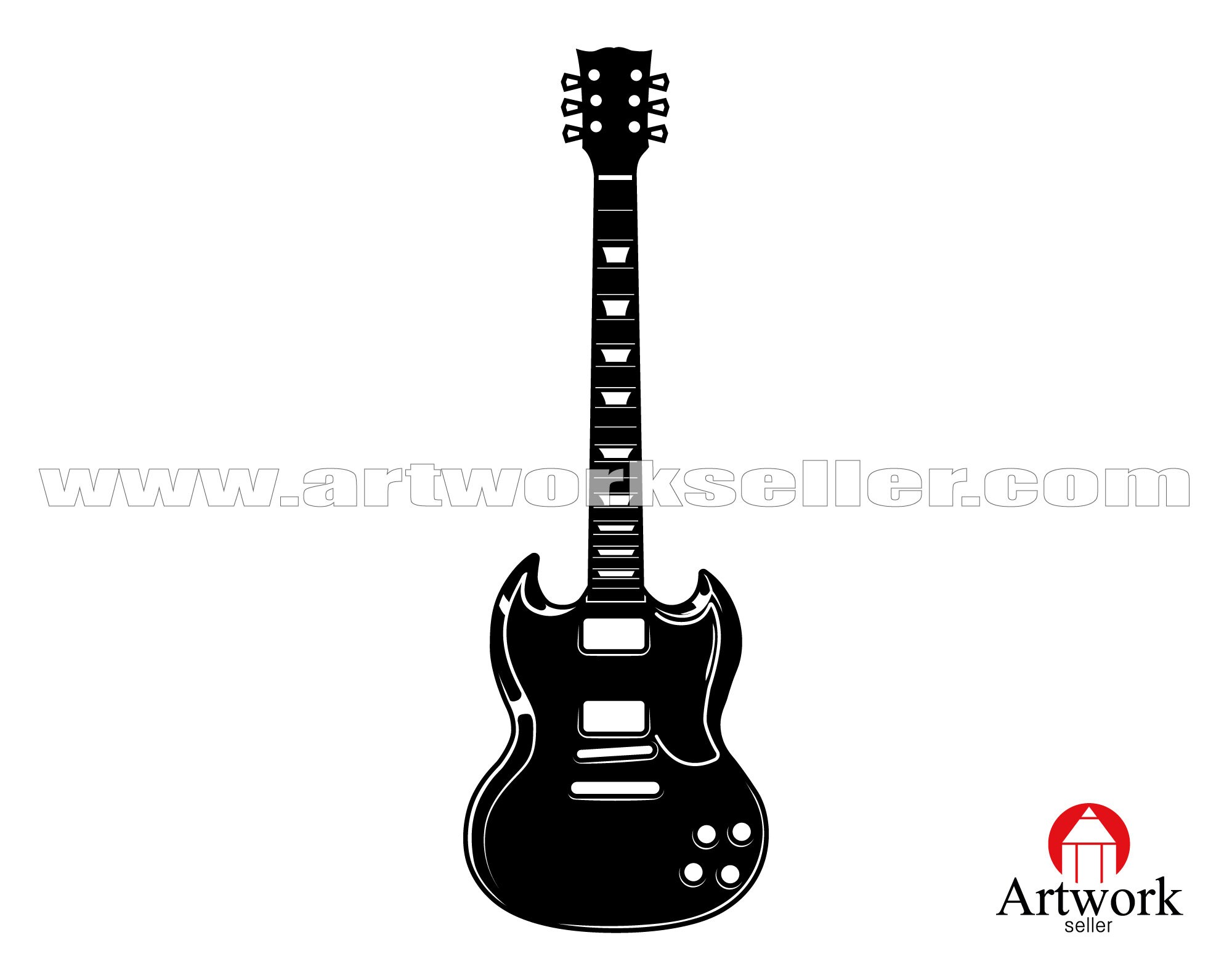 ELECTRIC GUITAR SVG gibson guitar rock music acdc svg file to | Etsy
