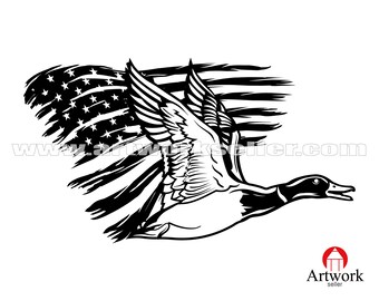 Duck SVG file svg for cricut plasma,papercut template drake svg Mallard ...