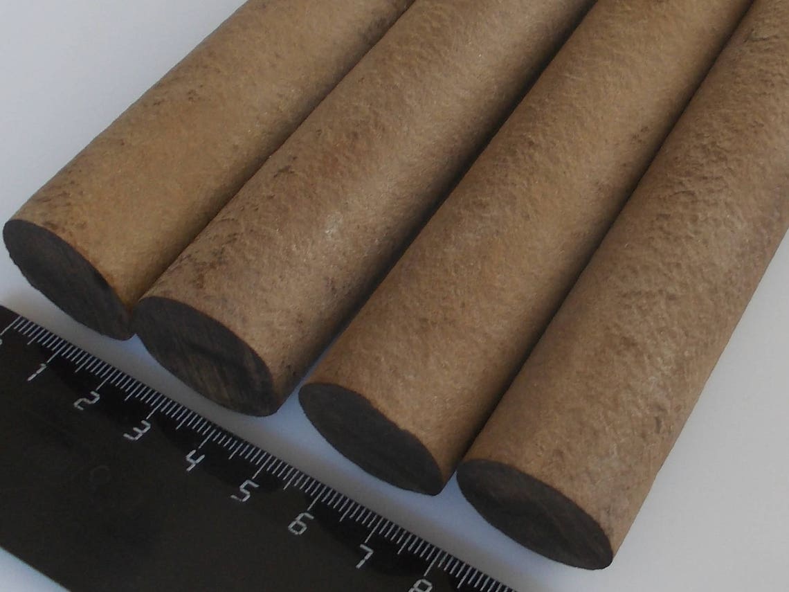 Ebonite rods Hard rubber black 1 Rod lot 25304050 mm dia | Etsy