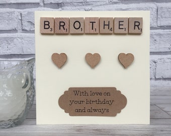 Card for brother | Etsy