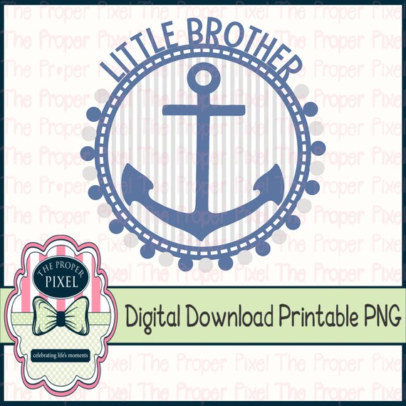 Little Brother Design, Sibling heat transfer, Little Bro Personalized ...