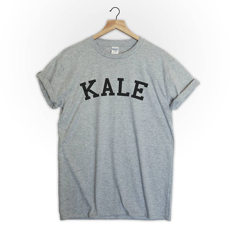 KALE Tshirt Shirt Tee Top Vegan Vegeterian Fruit Plants - Etsy