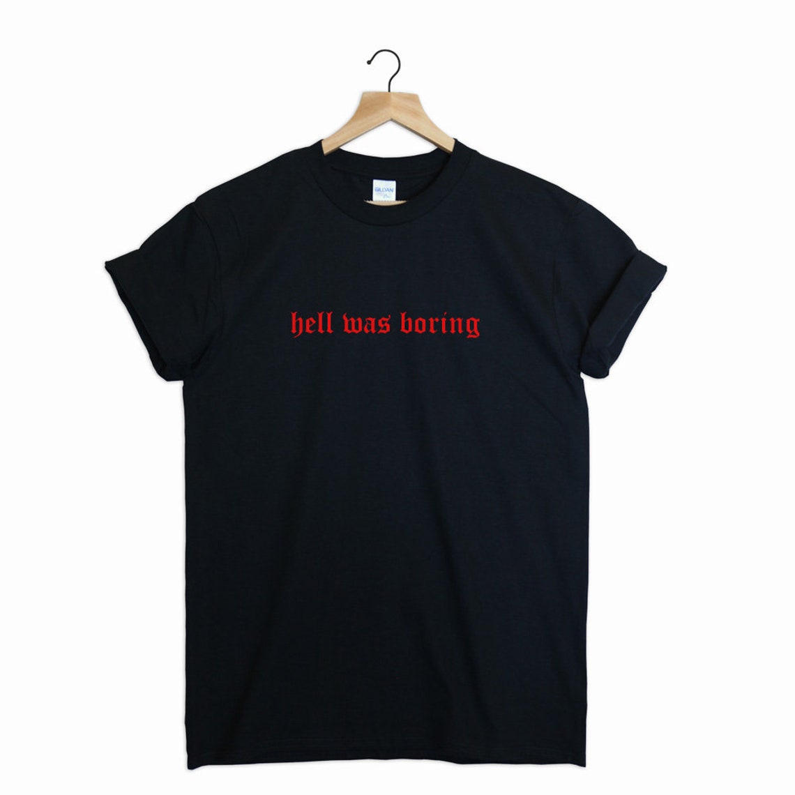 Hell Was Boring Shirt Unisex Aesthetic Gift Aesthetic Clothing | Etsy UK