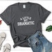 A Little Bit Dramatic Shirt, Unisex, Gift for Her, Girlfriend Gift ...