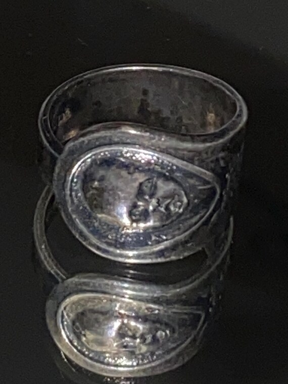 Vintage 1970s Oneida Gerber Baby Ring Size 8 - Gem
