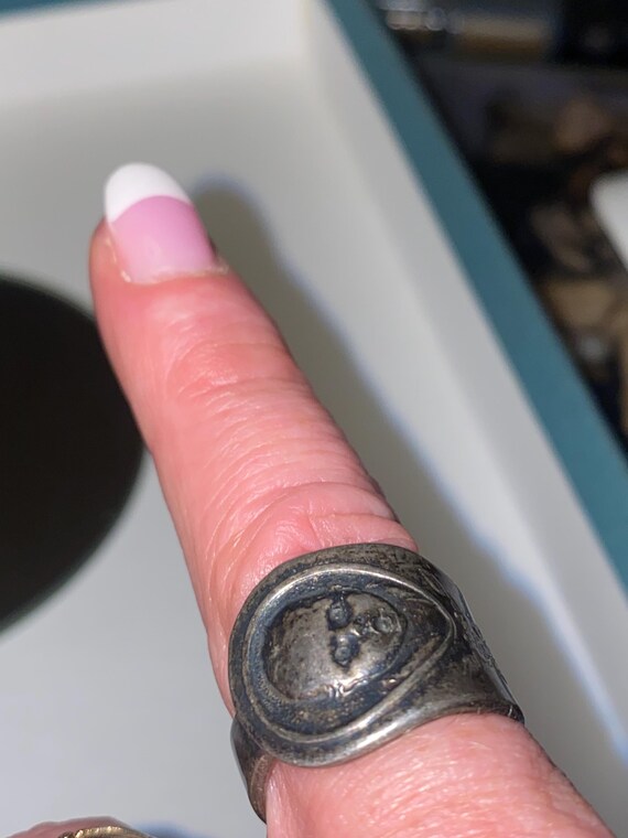 Vintage 1970s Oneida Gerber Baby Ring Size 8 - Gem