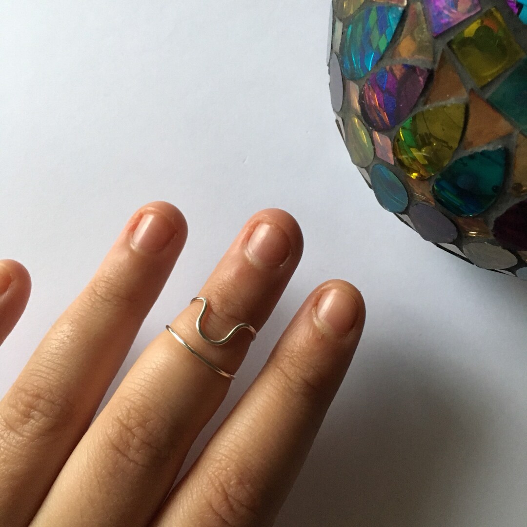 U Shape Ring, Knuckle Ring, Adjustable Ring, Wire Rings, Wire Jewelry ...