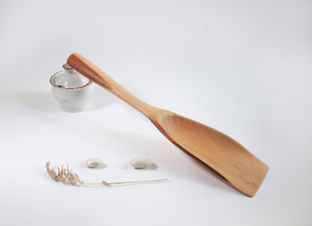 Handmade Wooden Spatula Made of Apple Tree.pancake Spatula. - Etsy