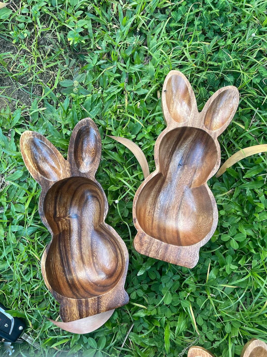 Handmade Acacia Bunny Bowl | Easter Rabbit Bowl | Bunny Bowl | Rabbit ...