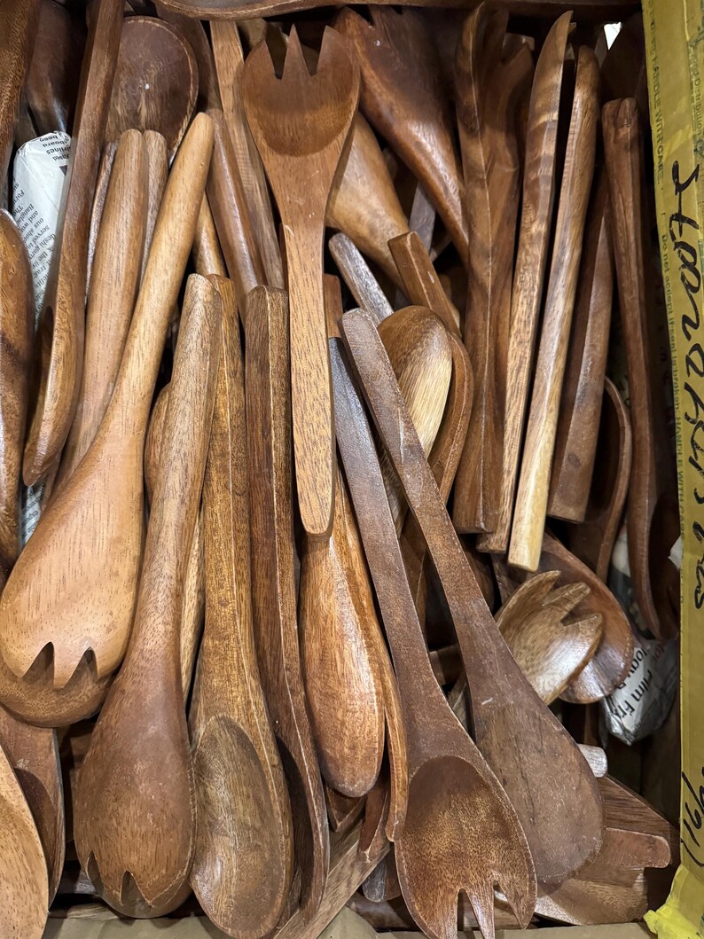 WHOLESALE Wooden Utensil Sets | Wooden Spoon & Fork | Wood Spoons ...