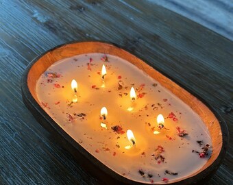 NEW WHOLESALE Handmade Long Oval Bowls BULK Candle Bowls Candle Vessel ...