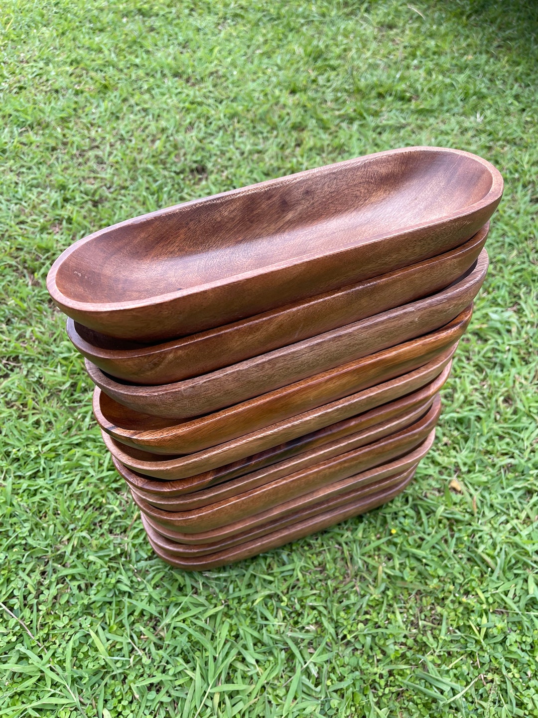 NEW WHOLESALE Handmade Long Oval Bowls BULK Candle Bowls Candle Vessel ...