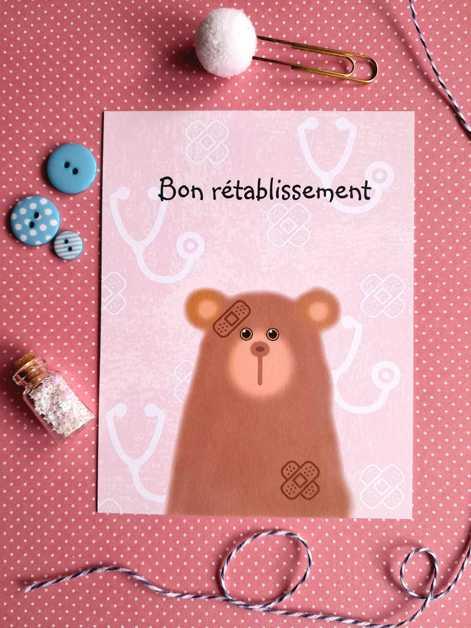 Convalescence Card, Card for Someone Sick, Injured or Hospitalized ...