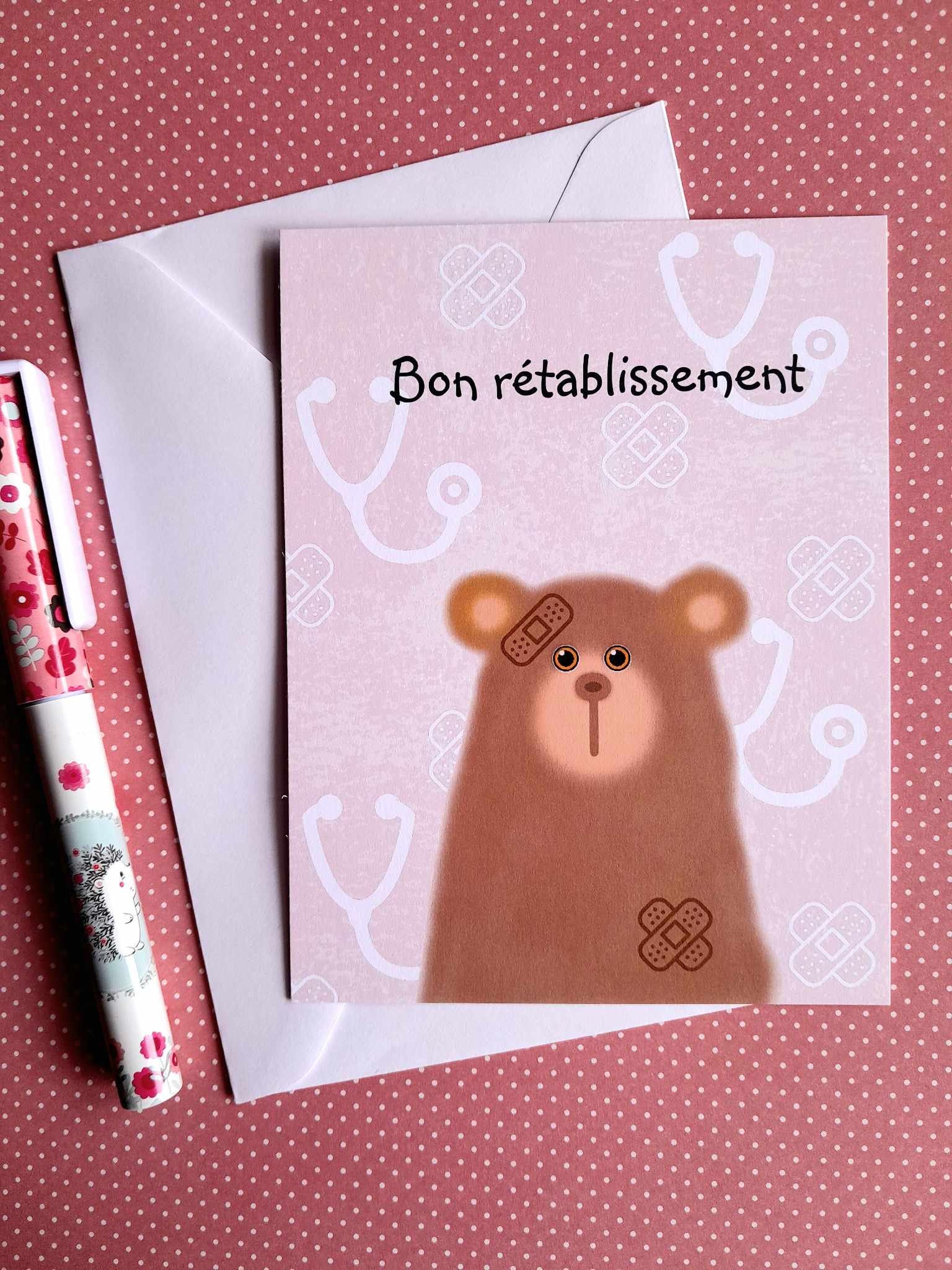 Convalescence Card, Card for Someone Sick, Injured or Hospitalized ...