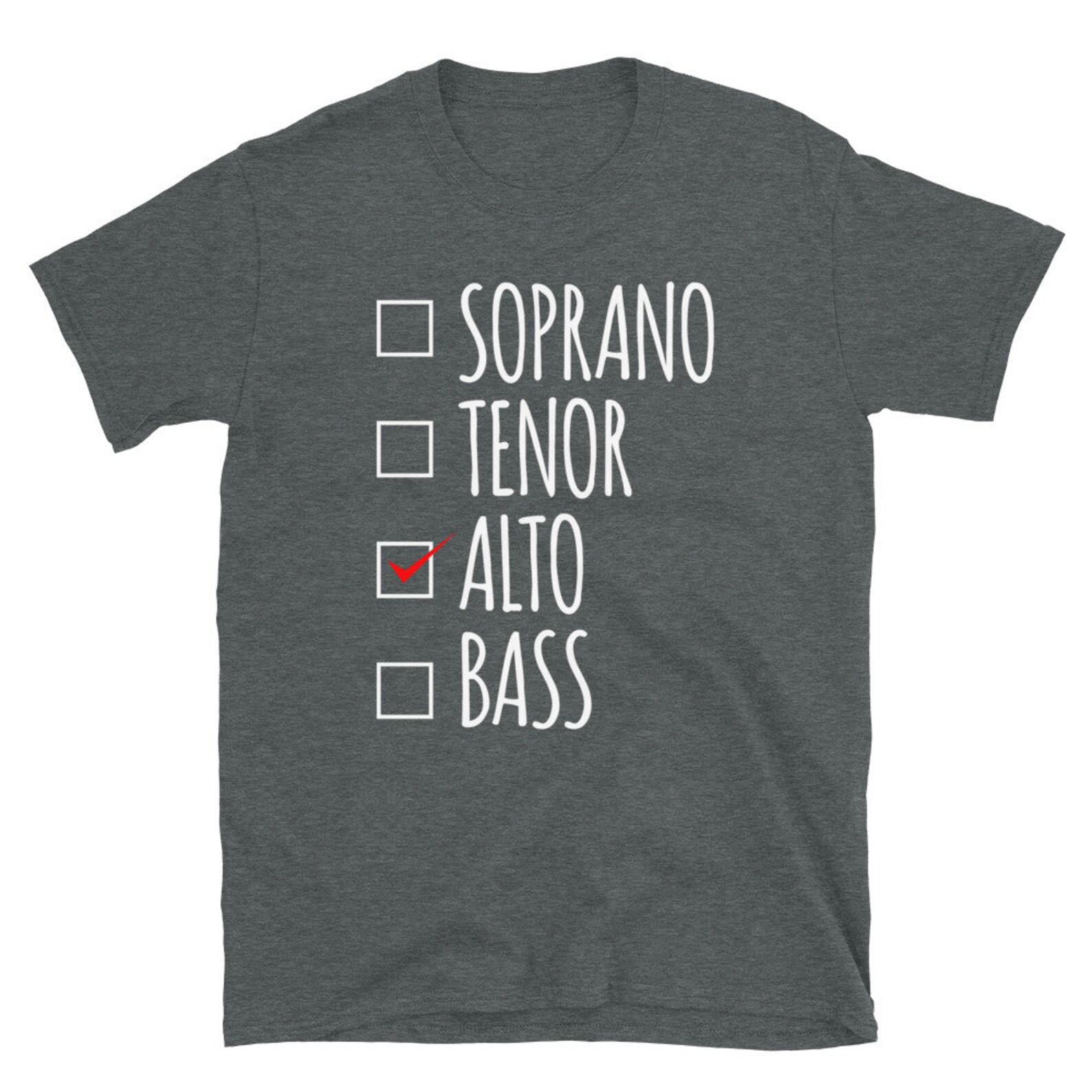 Choir Singing Singer Gift T-shirt for Man & Woman Church - Etsy