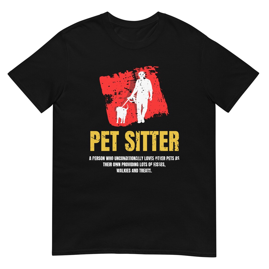 Pet Sitter Definition T-shirt Gift for Men & Women Funny Dog - Etsy