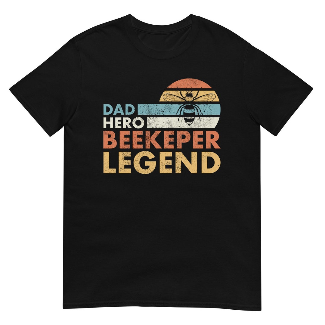 Dad Hero Beekeeper Legend Fathers Day Beekeeper Gift T-shirt - Etsy
