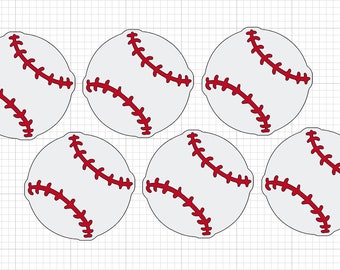Baseball Cupcake Toppers PRINTABLE - Etsy