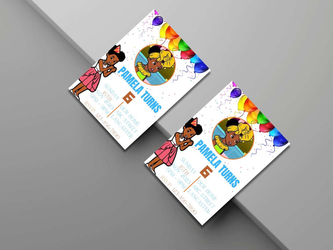 Custom Gracie's Corner Birthday Invitation| Gracie's Template Printable ...