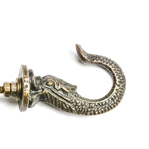 Fish Ceiling Hook, Traditional Wall Decor, Vintage Coat Hook, Entrance ...