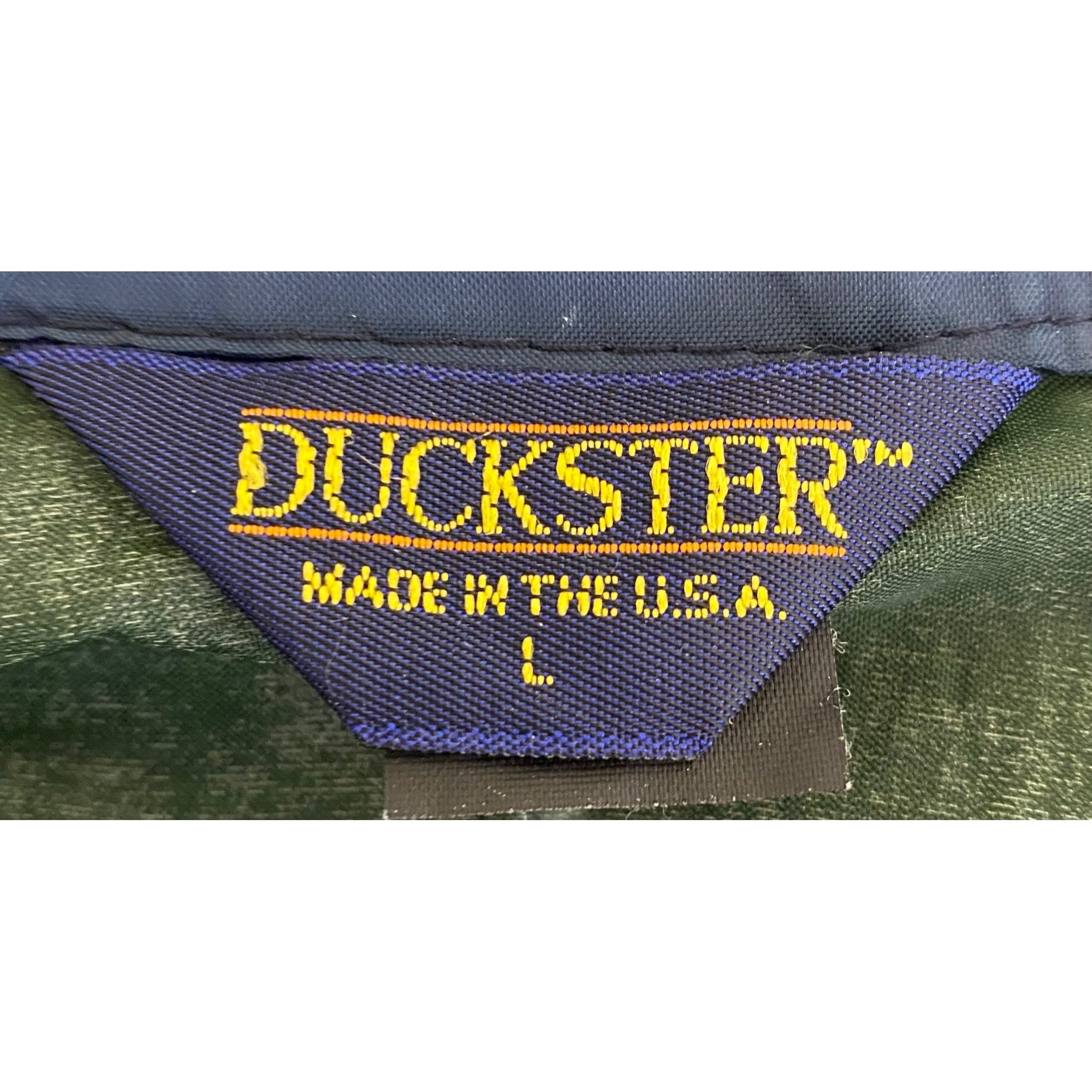Vintage Duckster Jacket Lightweight Windbreaker Men’s Size L Colorblock ...