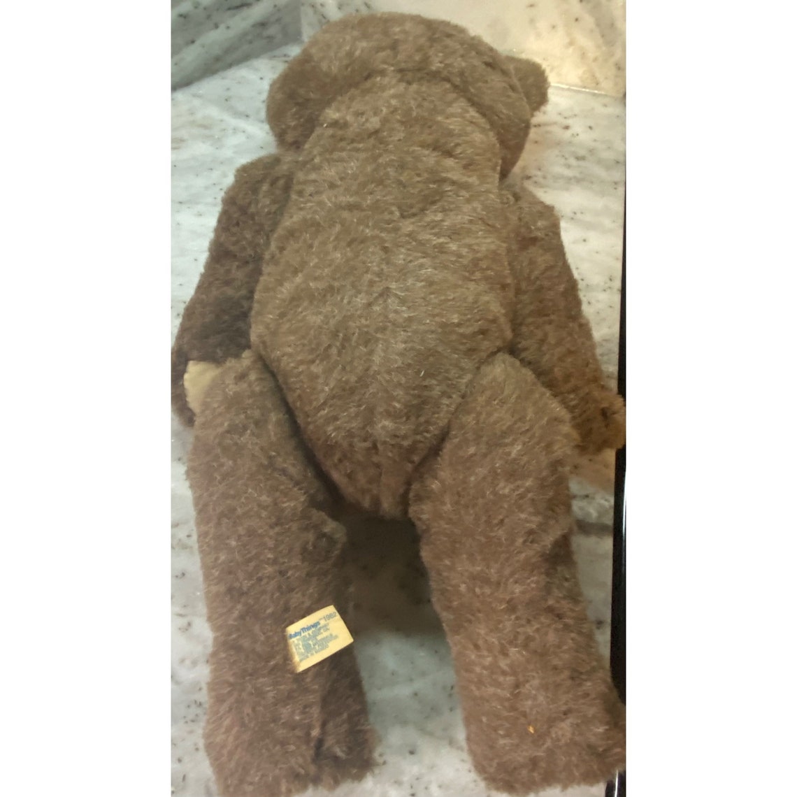 Vintage 1982 Dakin Plush Bear Baby Things Brown Teddy Jointed Stuffed ...
