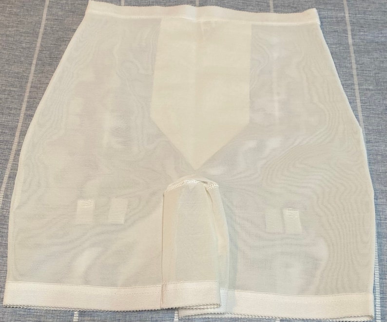 Vintage New TRIMLINE Girdle Garter Clips White 30 Stretch - Etsy