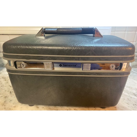 Vintage Samsonite Profile II Train Case Vanity Makeup… - Gem