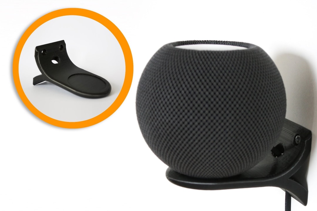 Curved Wall Mount for Apple HomePod Mini | Space-saving & Stylish ...