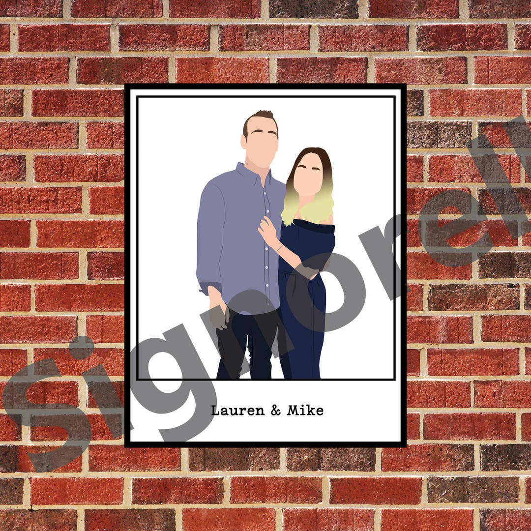 Custom Couple Photo - Etsy