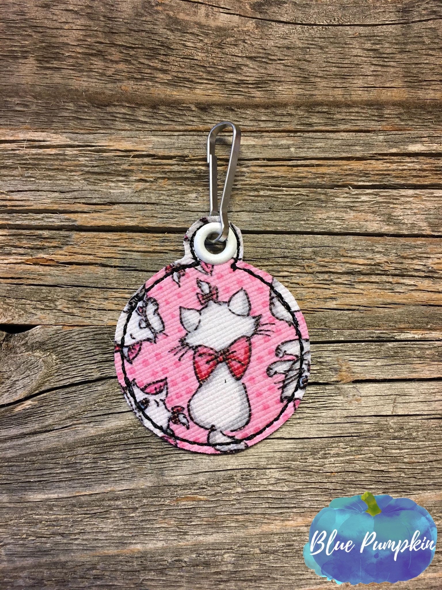 Circle-easy-zipper Pull Accessory in the Hoop ITH | Etsy