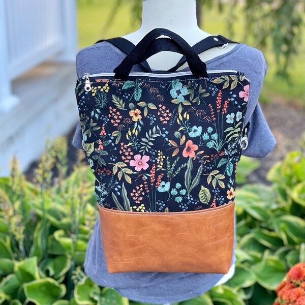Convertible Backpack - Etsy