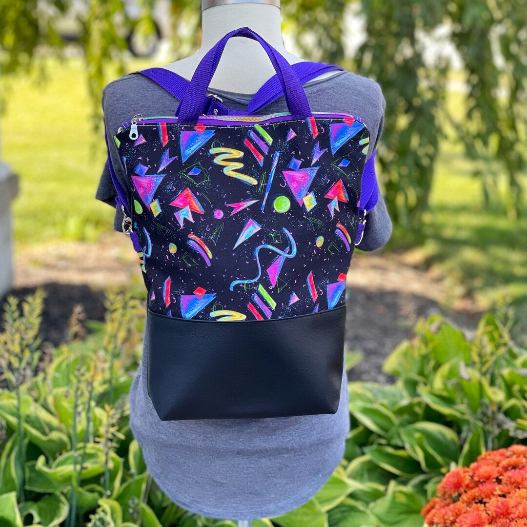 Backpack / Convertible Backpack / Fold Over Tote / Crossbody Bag ...