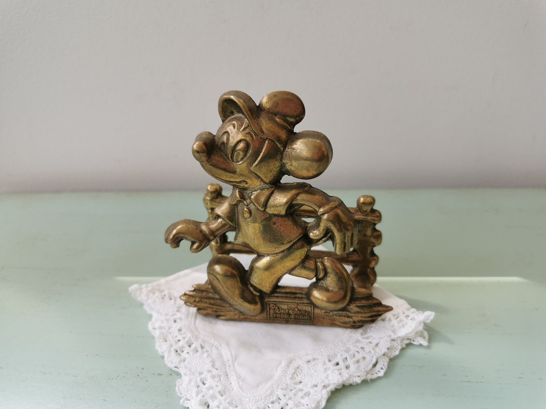 Vintage Mickey Mouse Mail Holder - Etsy
