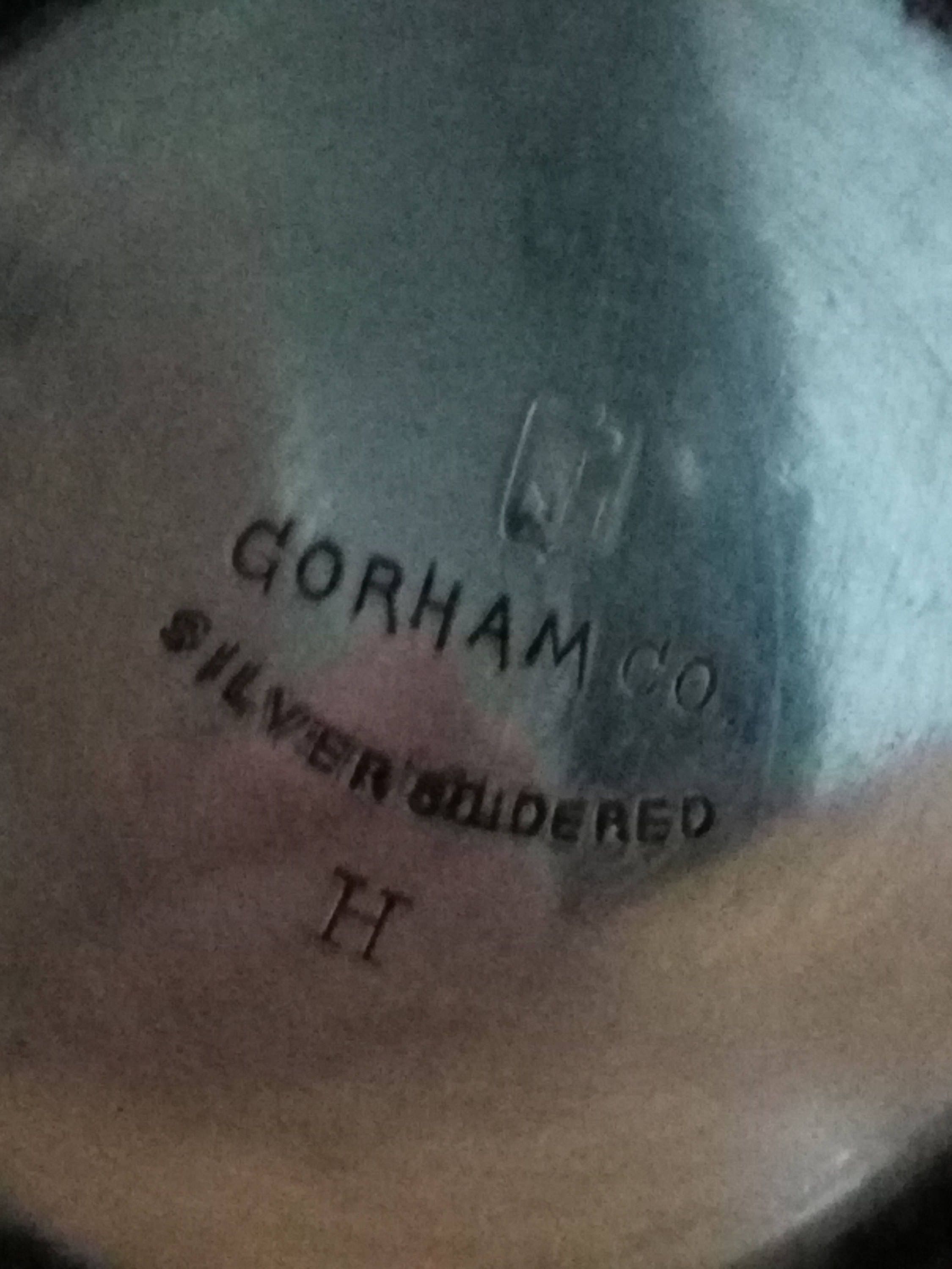 Gorham Co. Silver Plated Stamped 1875 - Etsy UK