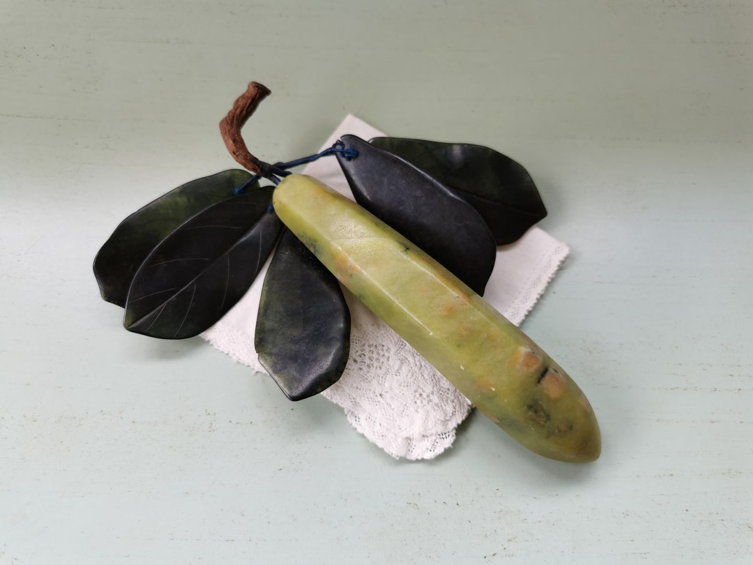 Vintage Stone Banana Fruit - Etsy