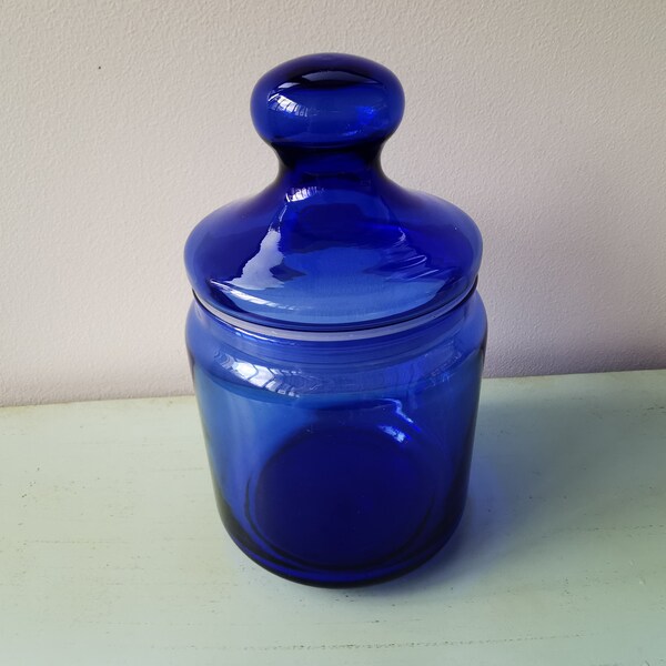 Cobalt Blue Glass - Etsy