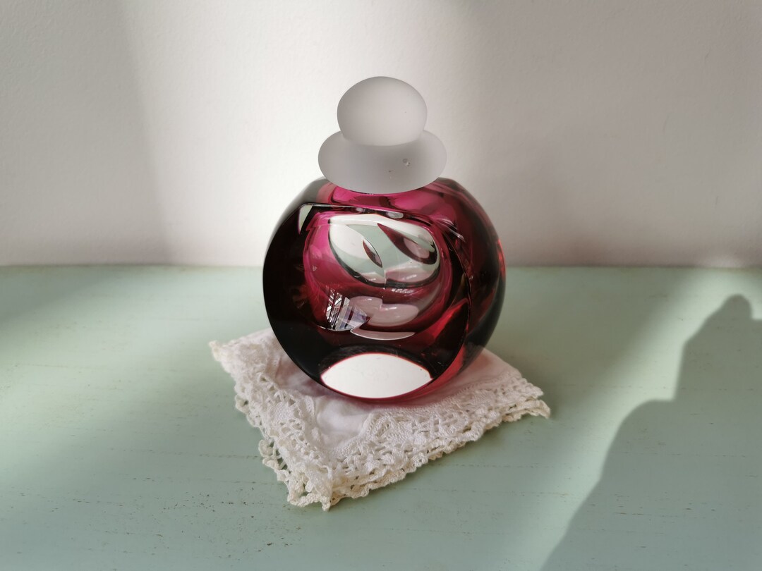 Eau De Saint Louis Crystal Perfume Bottle - Etsy