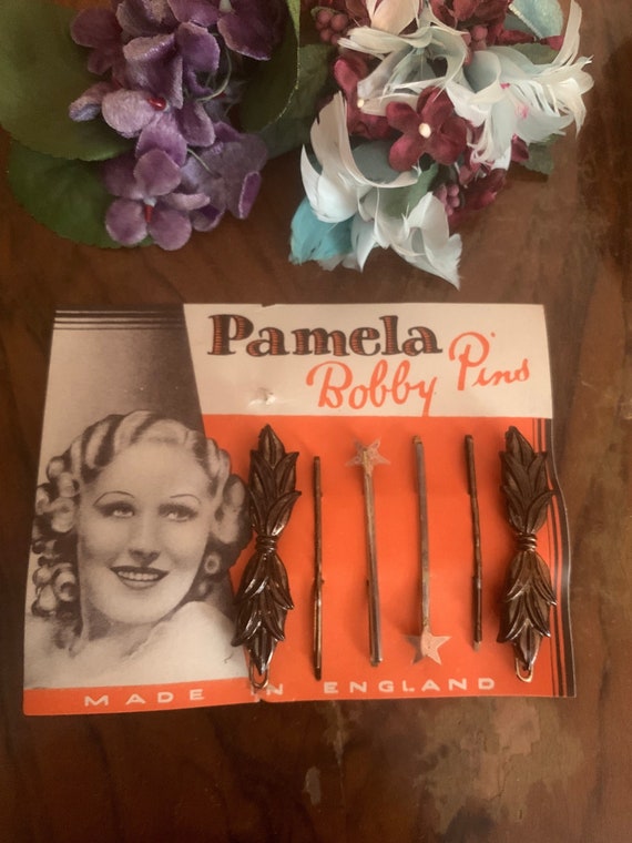 Original 1940's hair bobby pins - from the brand Pame… - Gem