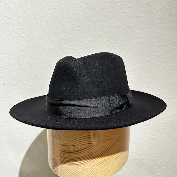 Vintage Fedora 7 1/2 - Etsy UK