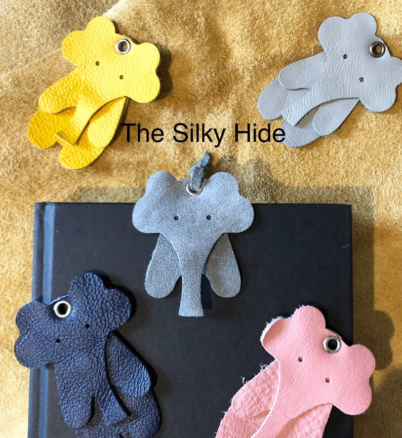 Leather Elephant Bookmark, Unique Page Keeper, Personalise - Etsy