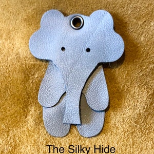 Elephant Bookmark, Leather Elephant Bookmark, Elephant Page Keeper ...