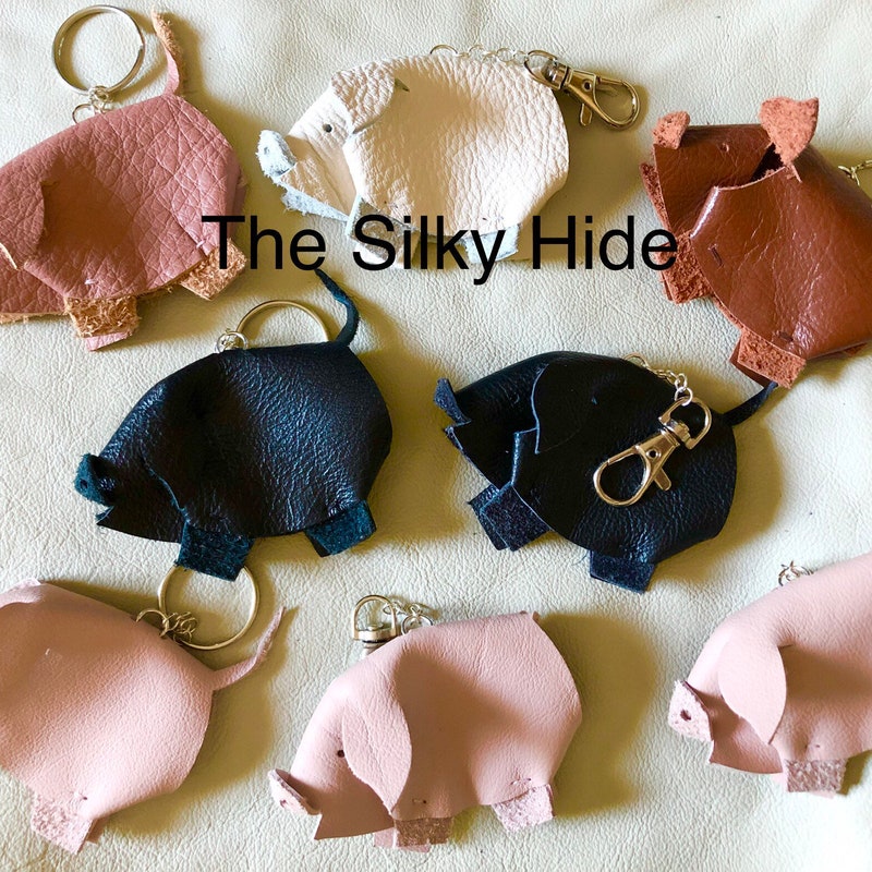 Pig Key Chains - Etsy