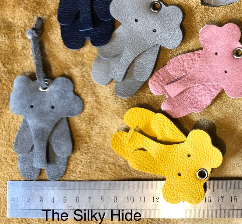 Elephant Bookmark, Leather Elephant Bookmark, Elephant Page Keeper ...