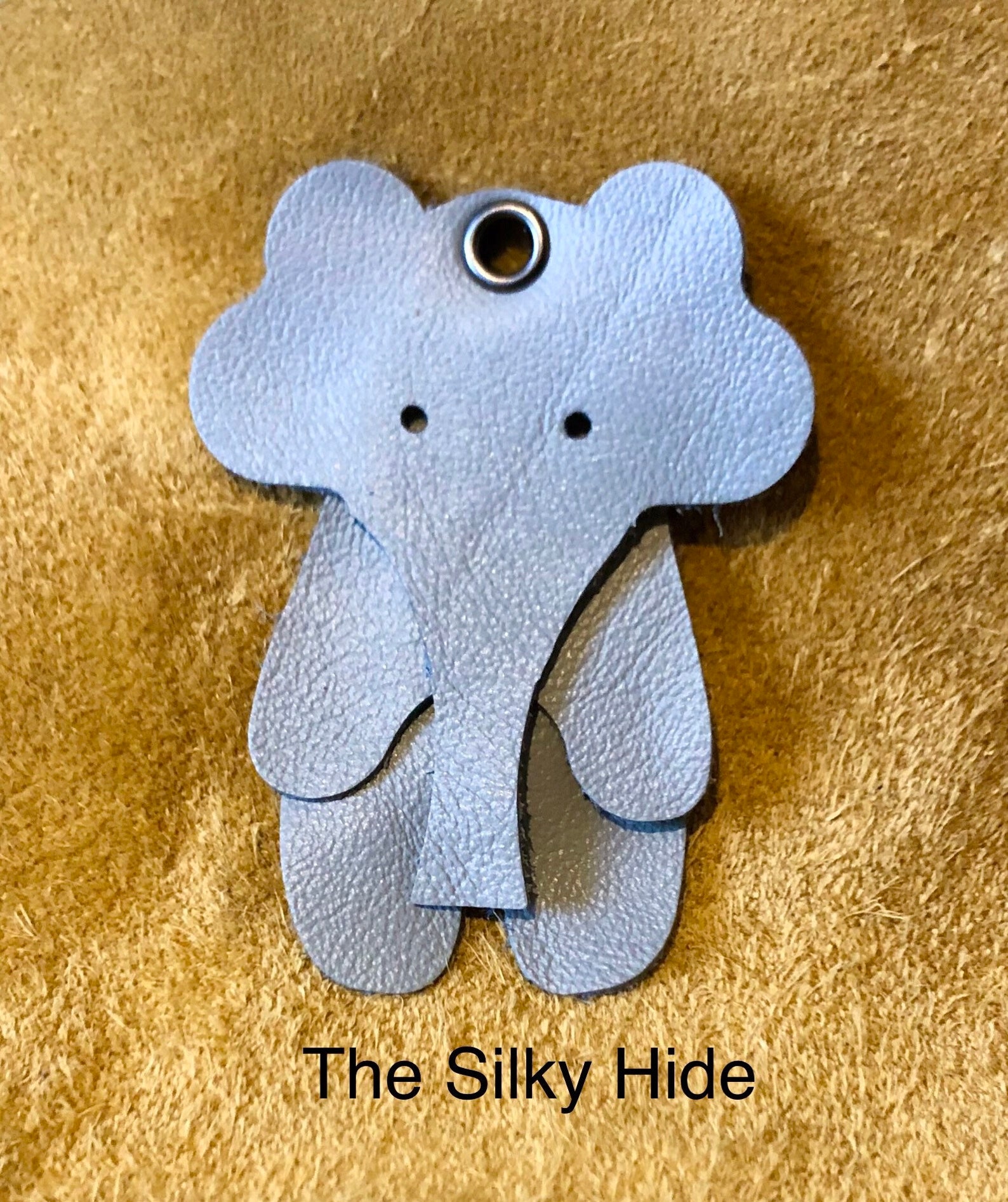 Elephant Keyring Elephant Keychain Elephant Key Fob Leather - Etsy