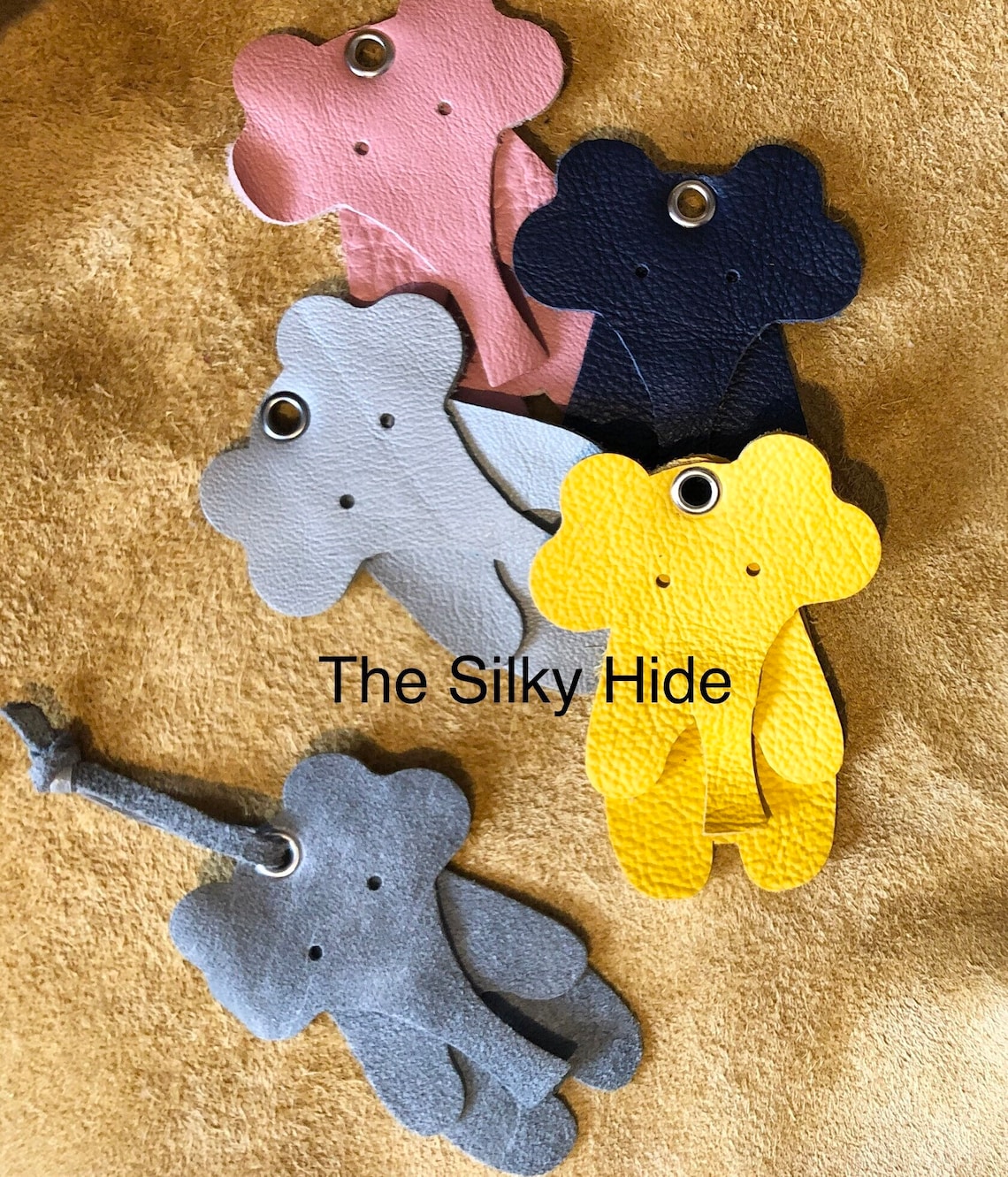 Elephant Bookmark, Leather Elephant Bookmark, Elephant Page Keeper ...