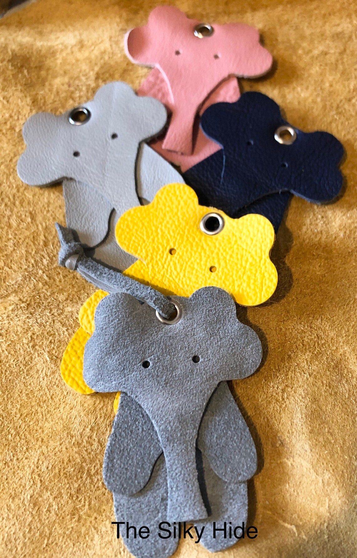 Elephant Bookmark, Leather Elephant Bookmark, Elephant Page Keeper ...