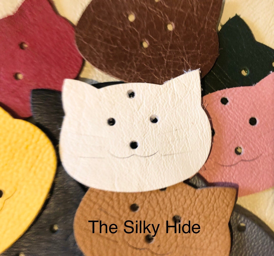 Cat Blanks, Cat Die-cuts, Cat Shapes, Cat Head Shapes, Leather Cat ...